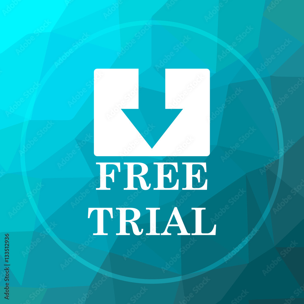 Free trial icon Stock Illustration | Adobe Stock