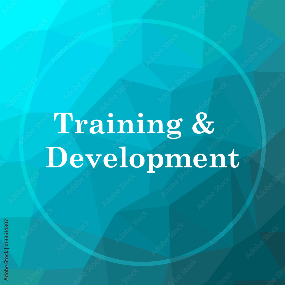 Training and development icon Stock Illustration | Adobe Stock