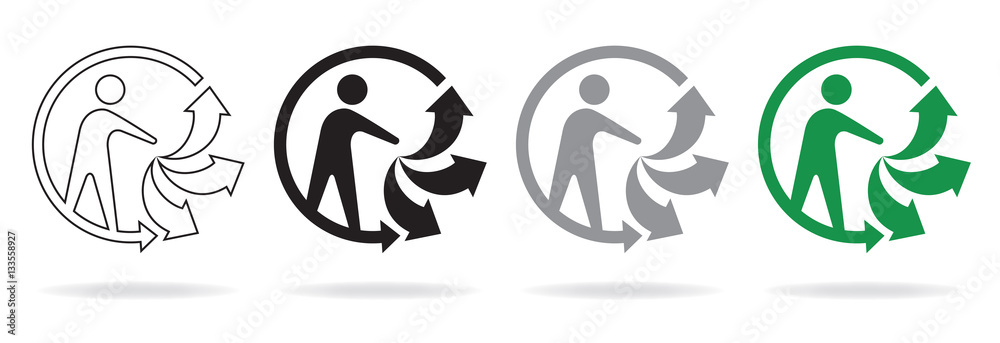 TRIMAN RECYCLAGE Stock Vector | Adobe Stock