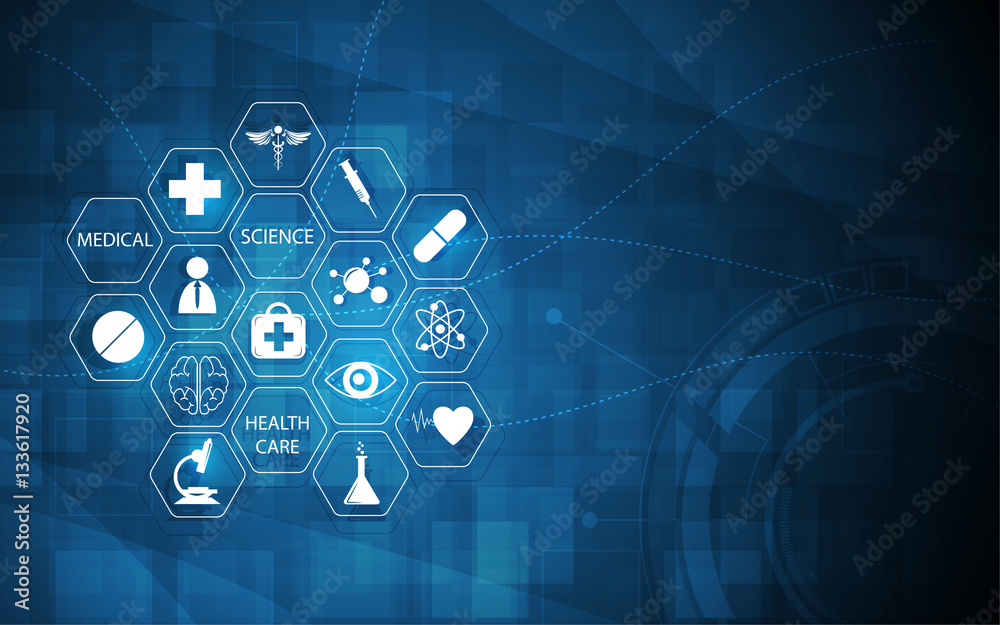 health care innovative concept background Stock Illustration | Adobe Stock