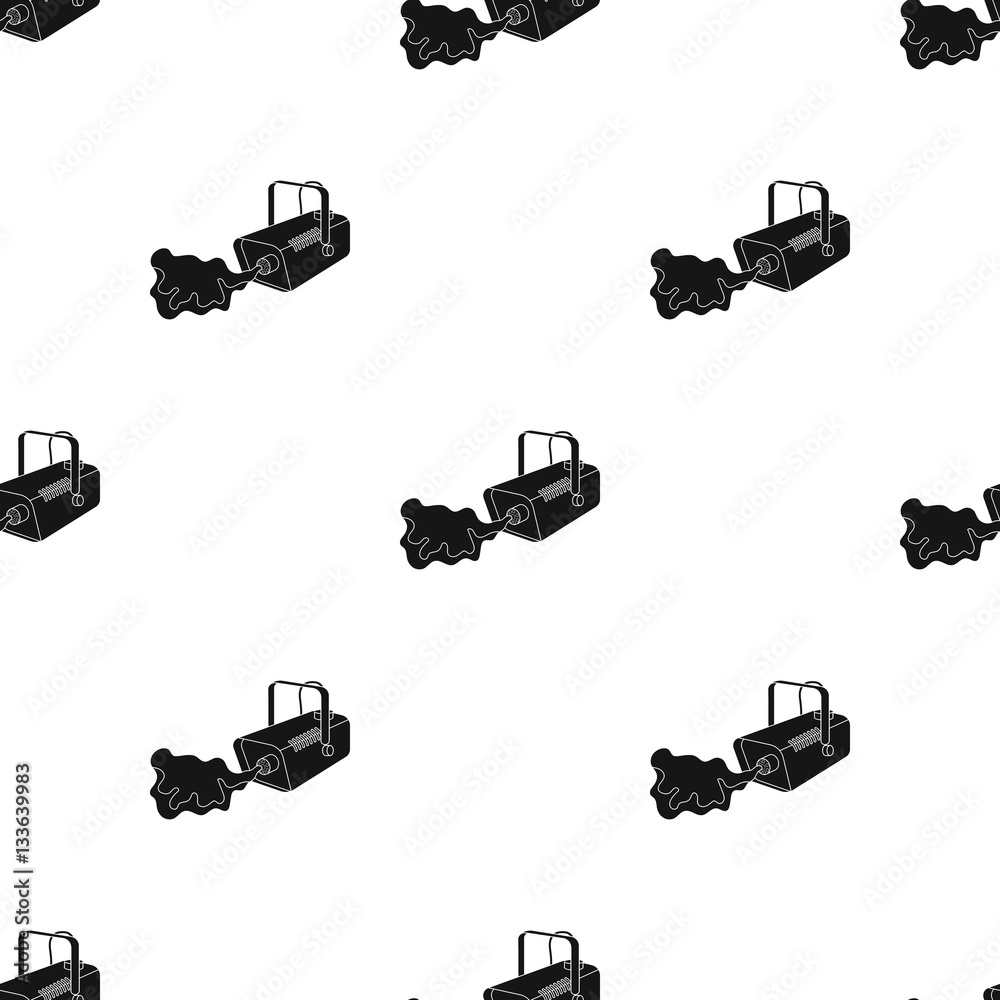 Fog machine icon in black style isolated on white background. Event ...