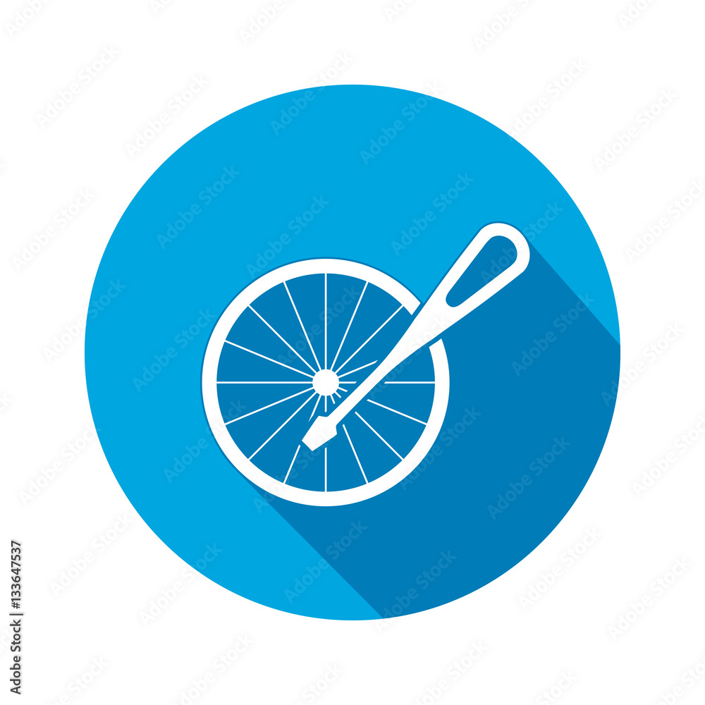 Tool icon. Screwdriver, turnscrew instrument. Industrial, fixing ...