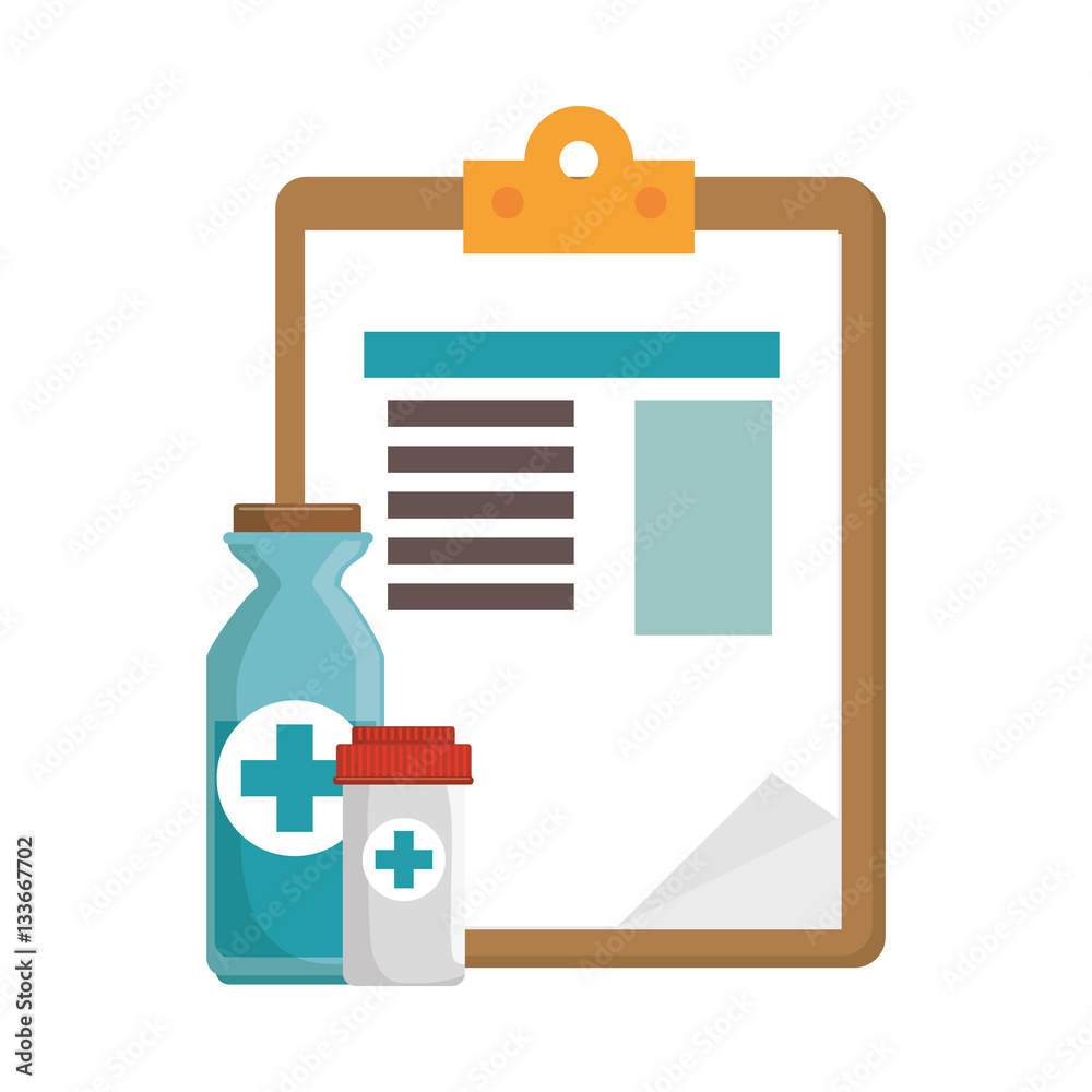 order medical isolated icon vector illustration design Stock Vector ...