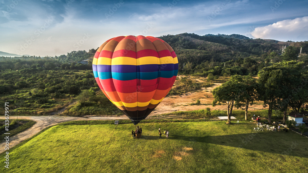 you can fly away in the sky with hot air balloon.Hot air balloons are ...