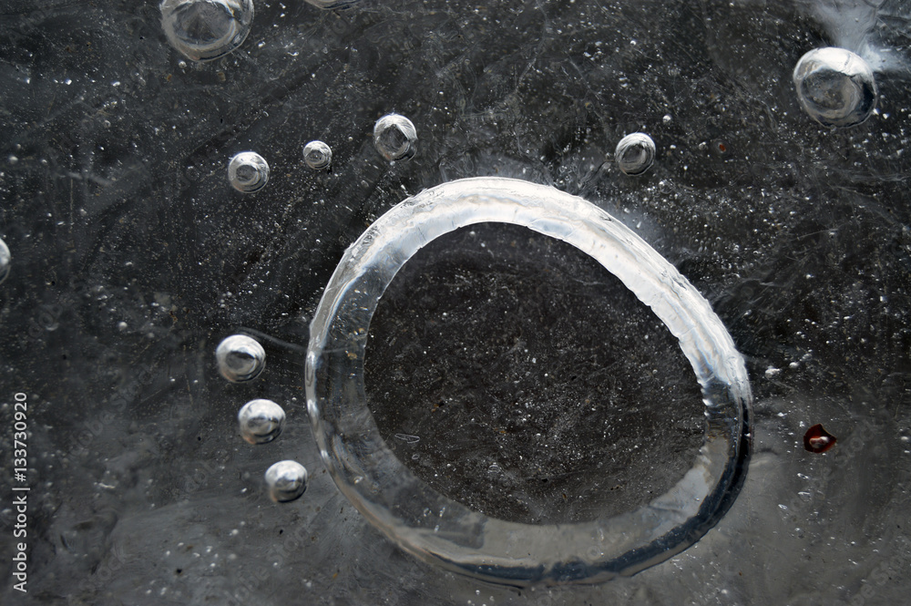 Ice Bubbles Stock Photo | Adobe Stock