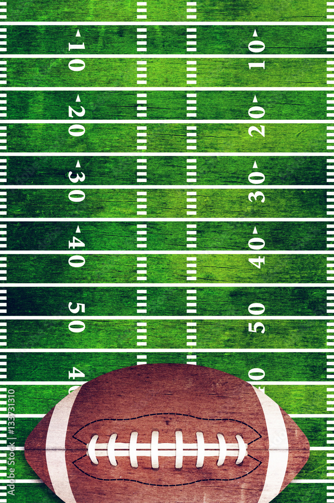 American Football and Field Grunge Background Stock Illustration ...
