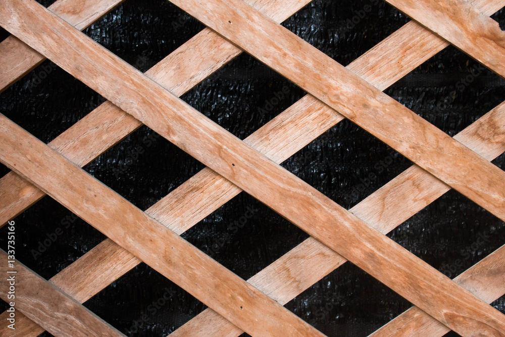 Wood Lattice Panels Texture Stock Photo | Adobe Stock
