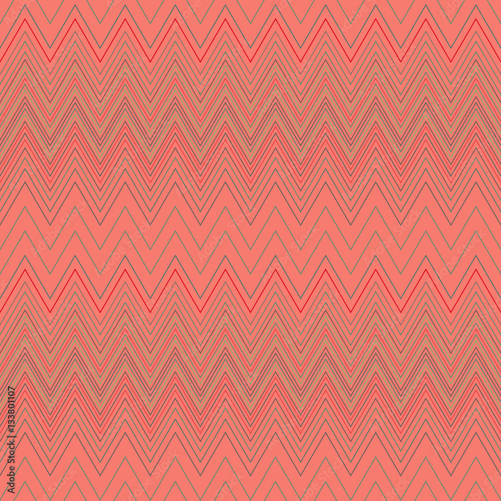Seamless zigzag hatch pattern. Geometric stripy background. Wedged ...