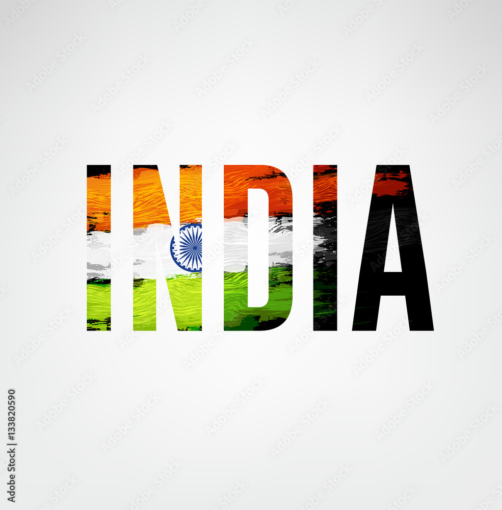 India flag for celebration of Republic Day on January 26 , Indian ...