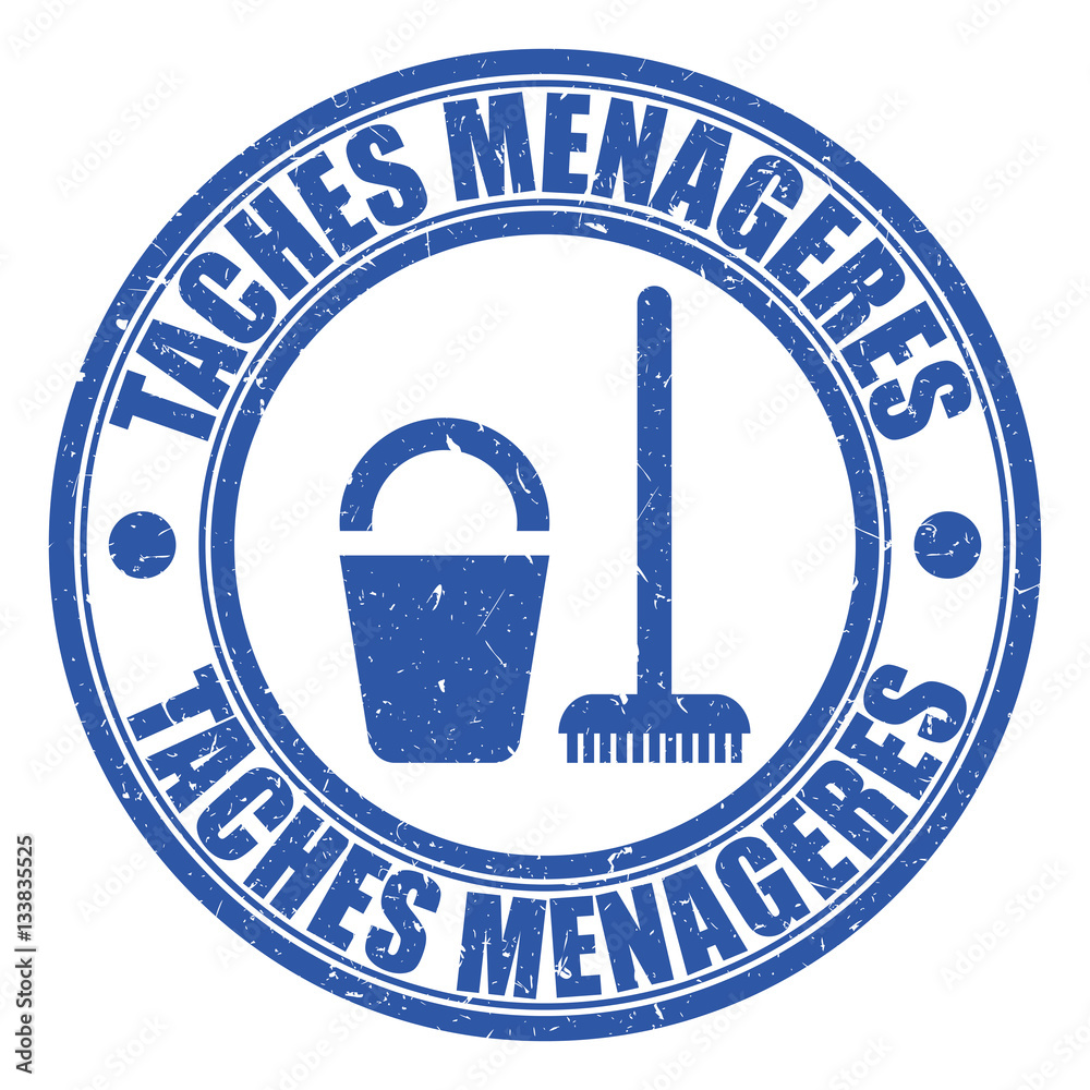 Logo tâches ménagères. Stock Vector | Adobe Stock