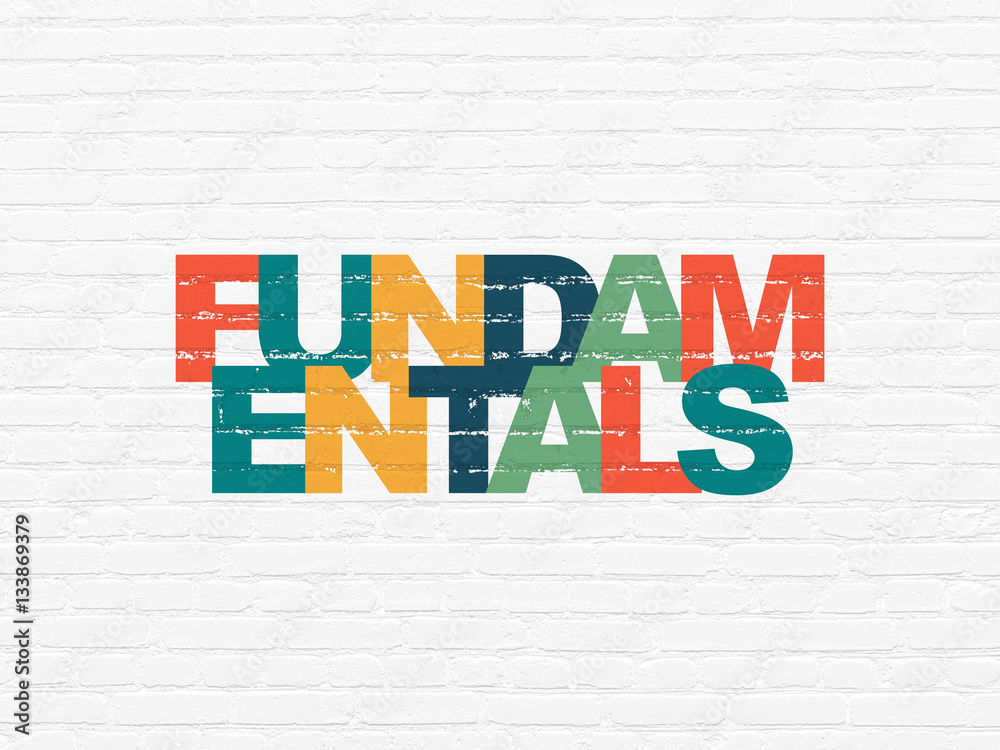 Science concept: Fundamentals on wall background Stock Illustration ... Science concept: Fundamentals on wall background Stock Illustration ...