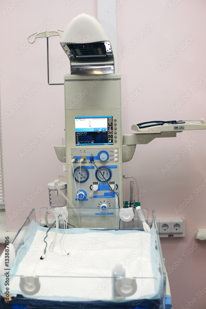 Resuscitation Neonatal Trolley Stock Photo | Adobe Stock