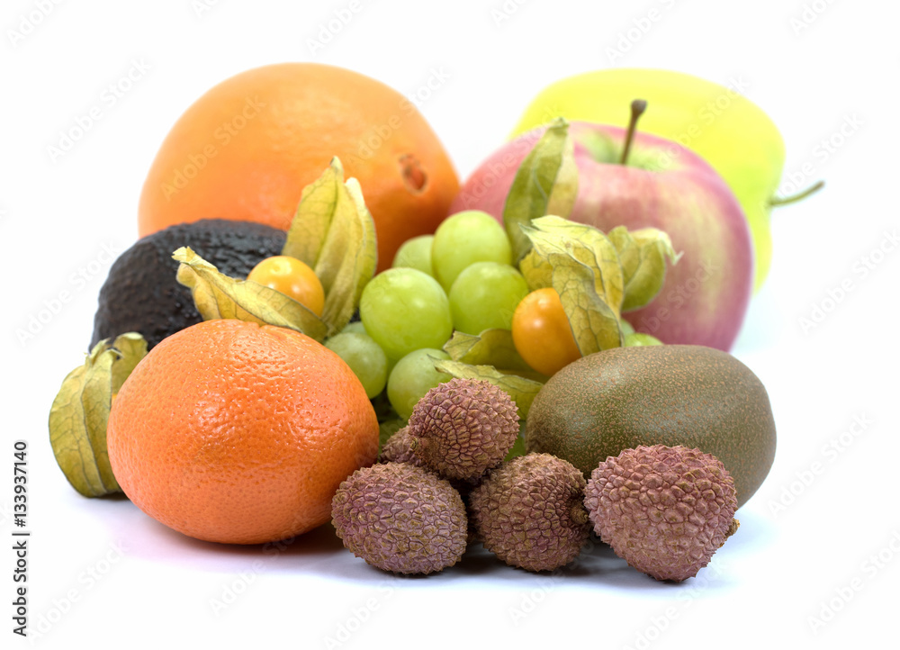 Obst, Früchte, Vitamine, Fruits Stock Photo | Adobe Stock