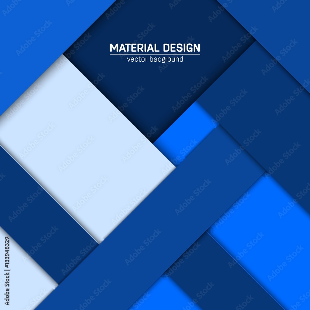 Vector material design background. Abstract creative concept layout ...
