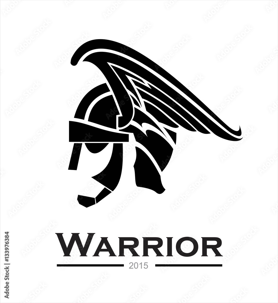 Warrior. warrior helmet,warrior head,warrior profile,side view of ...