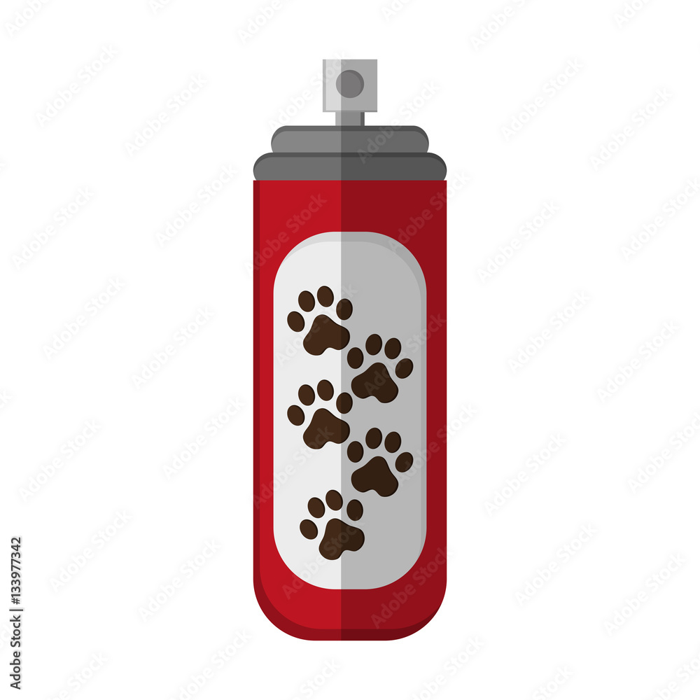 dog supplement icon over white background. pet shop concept. colorful ...