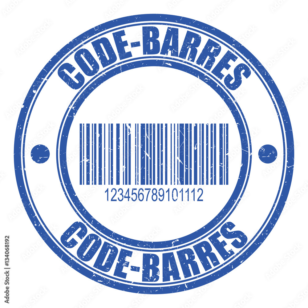 Logo code-barres. Stock Vector | Adobe Stock