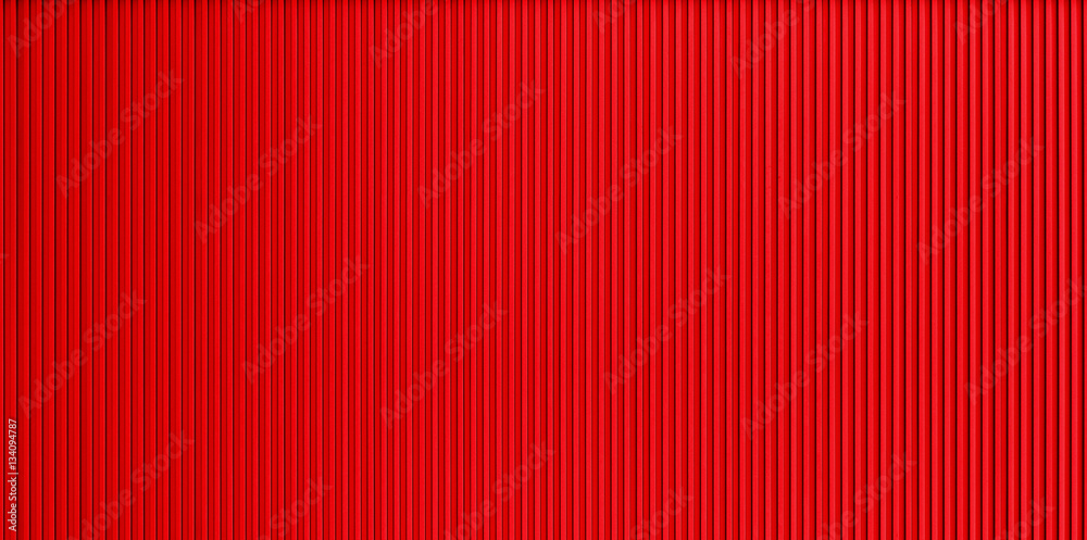 Red corrugated metal wall texture Stock Photo | Adobe Stock