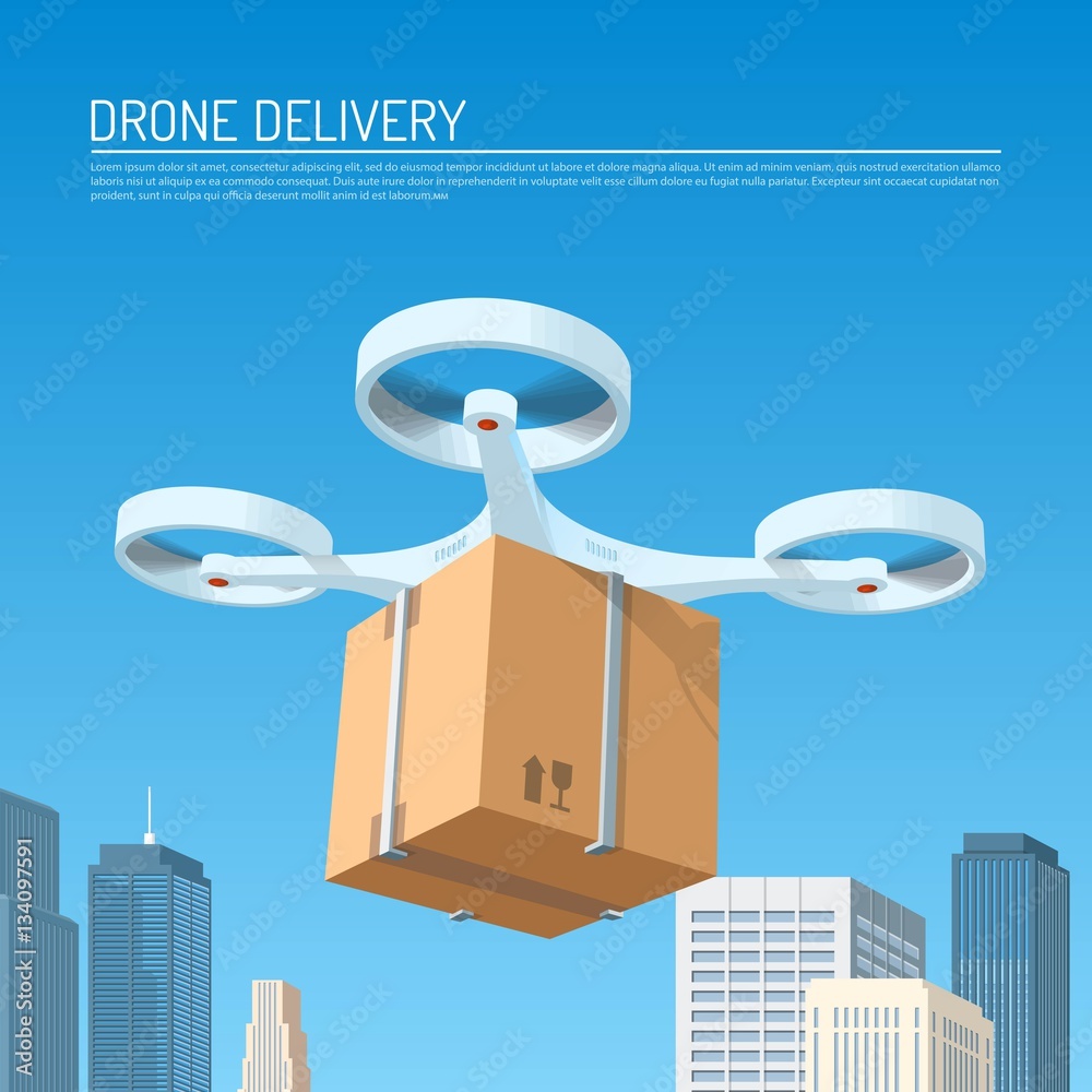 Quadcopter Drone Delivery