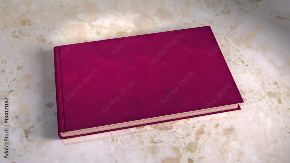 Book opening. Three animated books. Books is opening to the front page ...