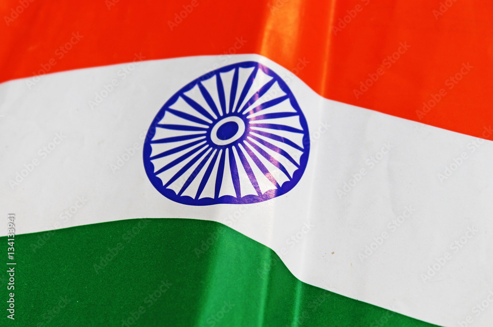 Indian flag- Tricolor Stock Photo | Adobe Stock