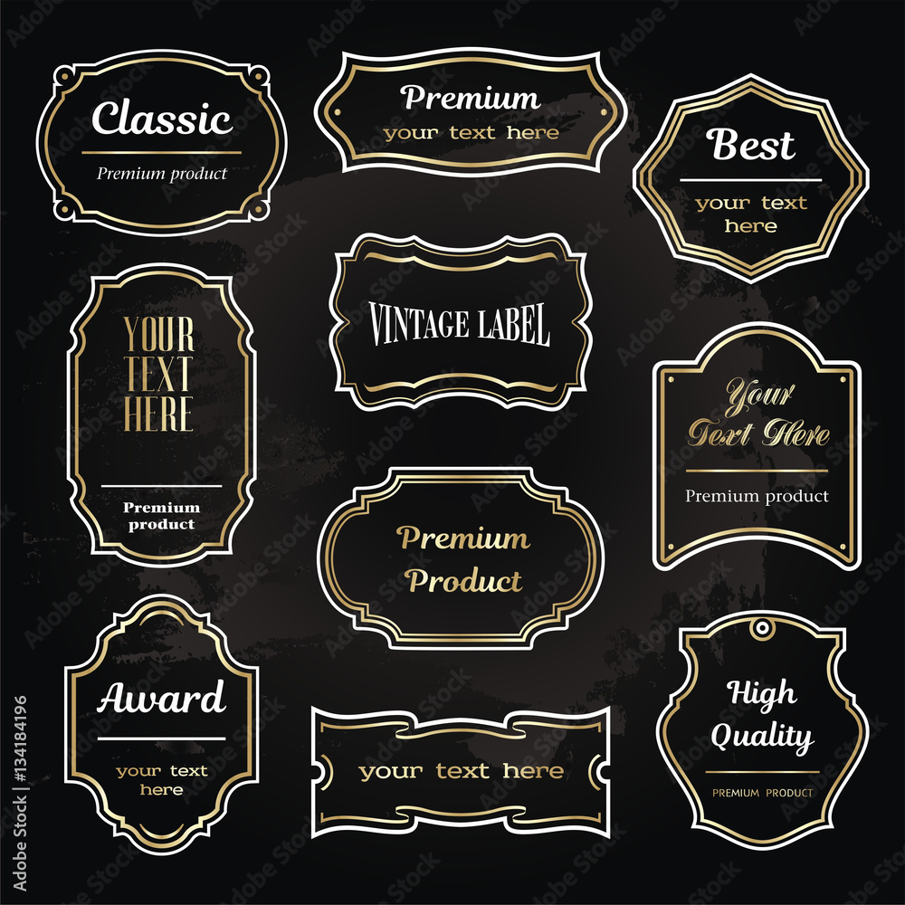 Label Shape Vector
