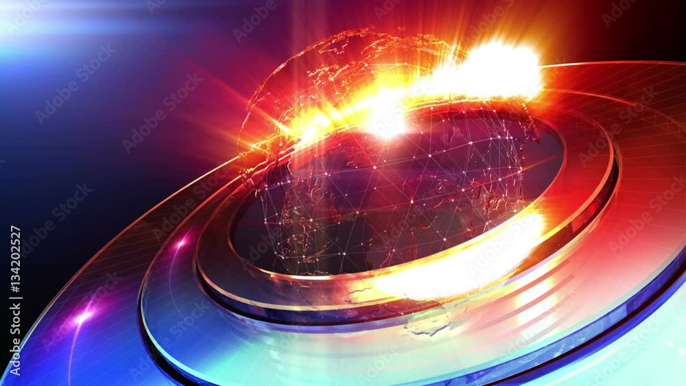 Earth Globe Loopable Background. Earth Globe loopable background ...