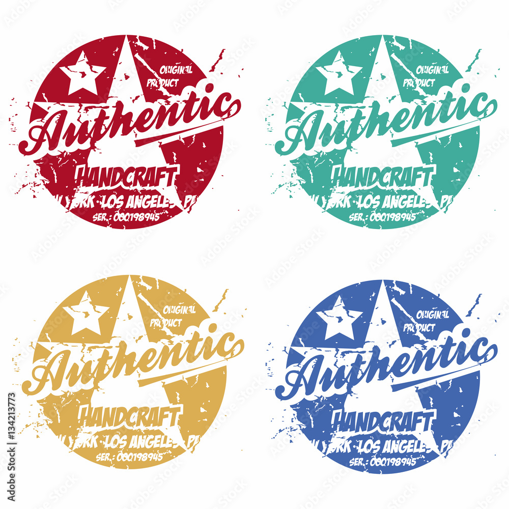 Authentic print apparel. Stamp for shirt, raglan, sweatshirt. Fashion ...