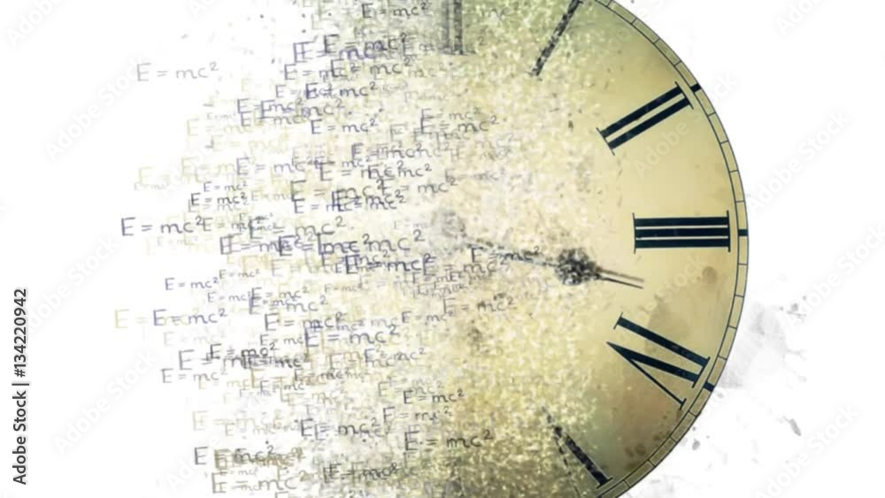 Theory of relativity. Einstein's Physics Stock Video | Adobe Stock