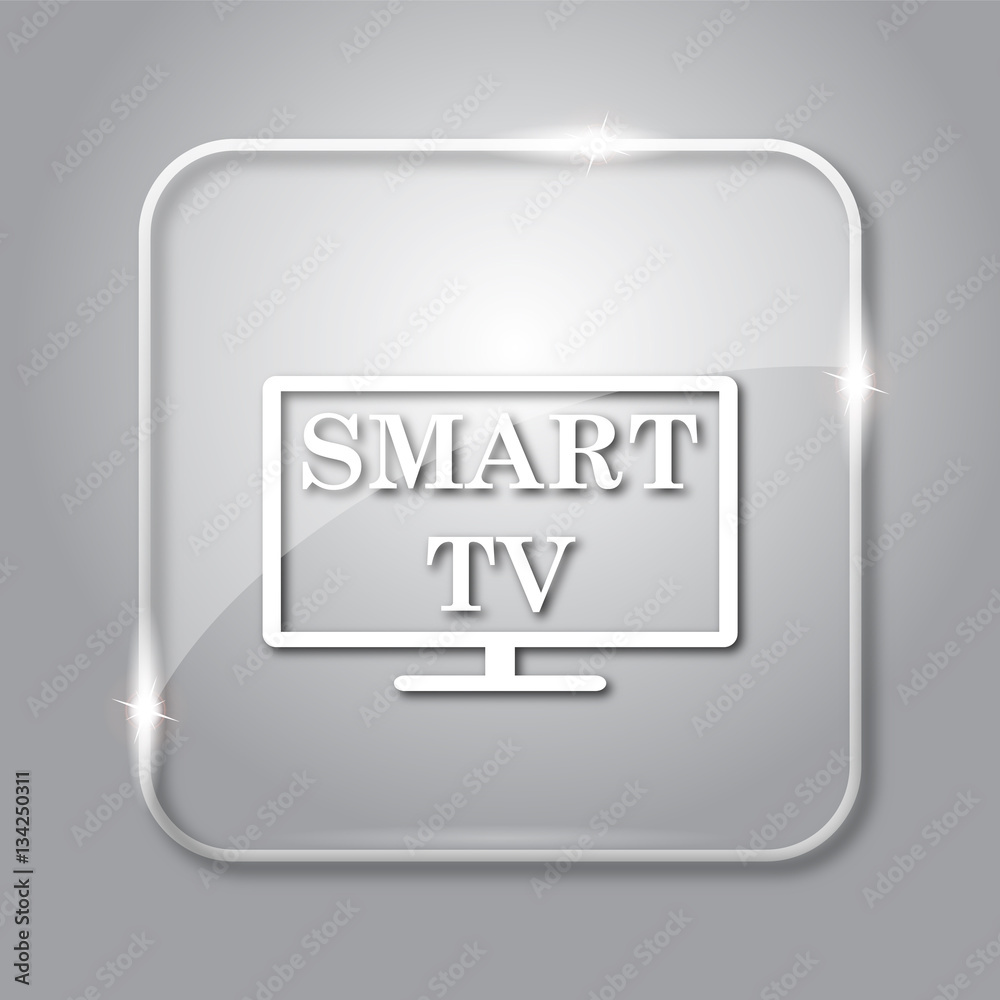 Smart tv icon Stock Illustration | Adobe Stock