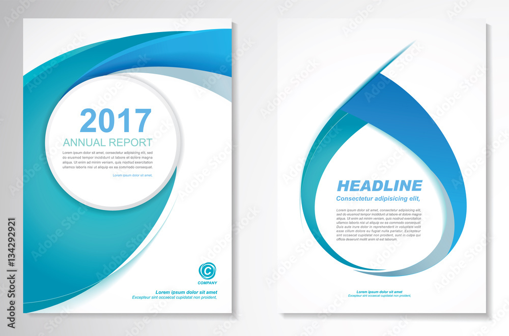 Vector Brochure Flyer design Layout template, size A4, Front page and ...