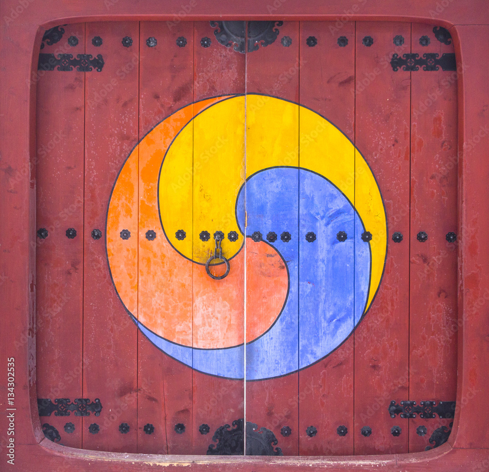 elements of Chinese architecture, pattern on wood Stock Photo | Adobe Stock