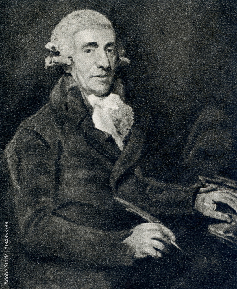 Joseph Haydn, Austrian composer of the Classical period Stock ...