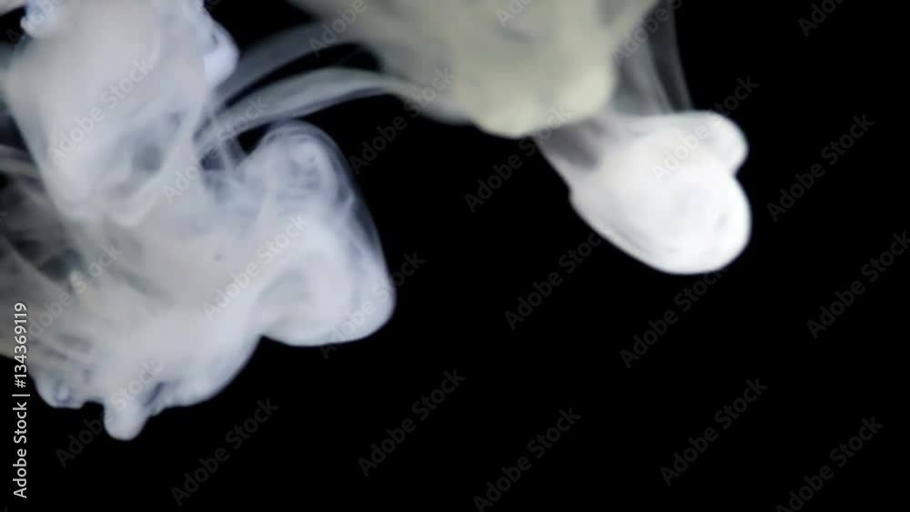 sidestream smoke in the dark Stock Video | Adobe Stock