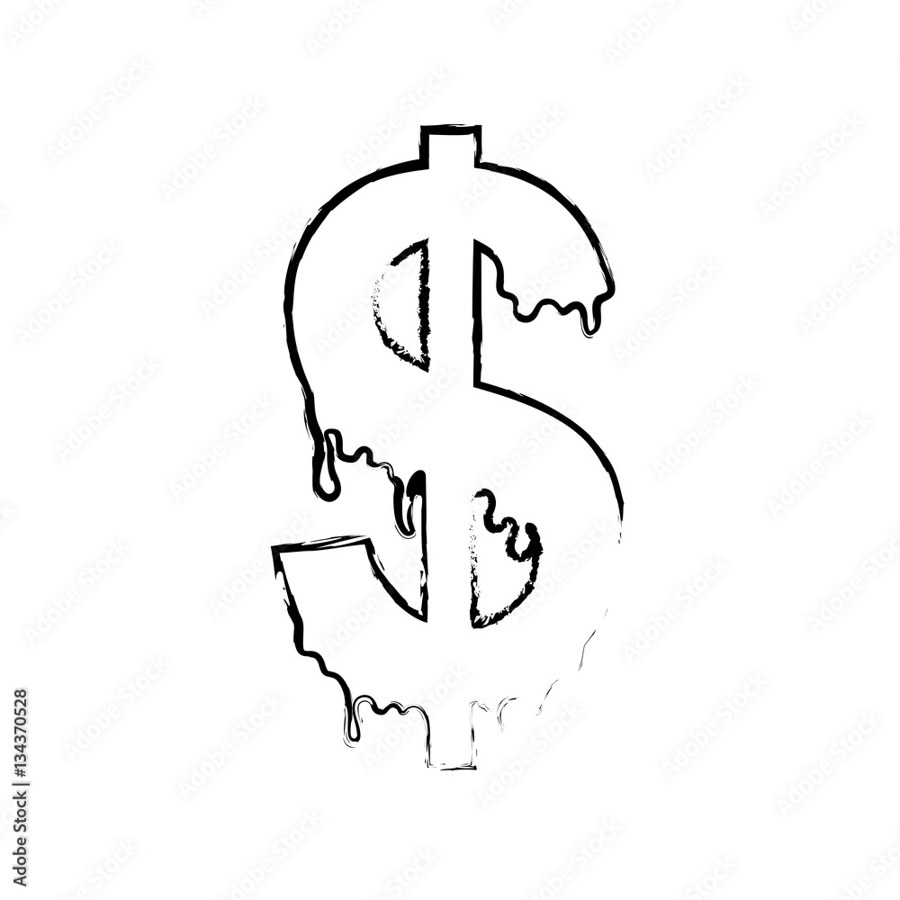 Cash symbol isolated icon vector illustration graphic design Stock ...