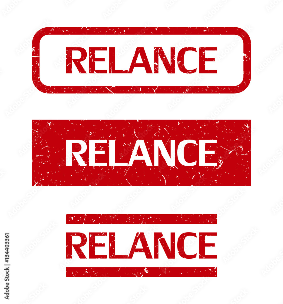 Vecteur Stock Tampon relance. | Adobe Stock