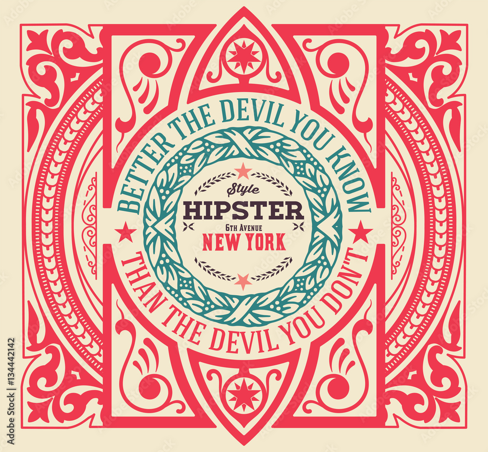 Retro cards set. Elements organized by layers. Stock Vector | Adobe Stock