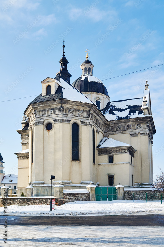 Church of St. Lawrence in Zhovkva, Lviv Stock Photo | Adobe Stock
