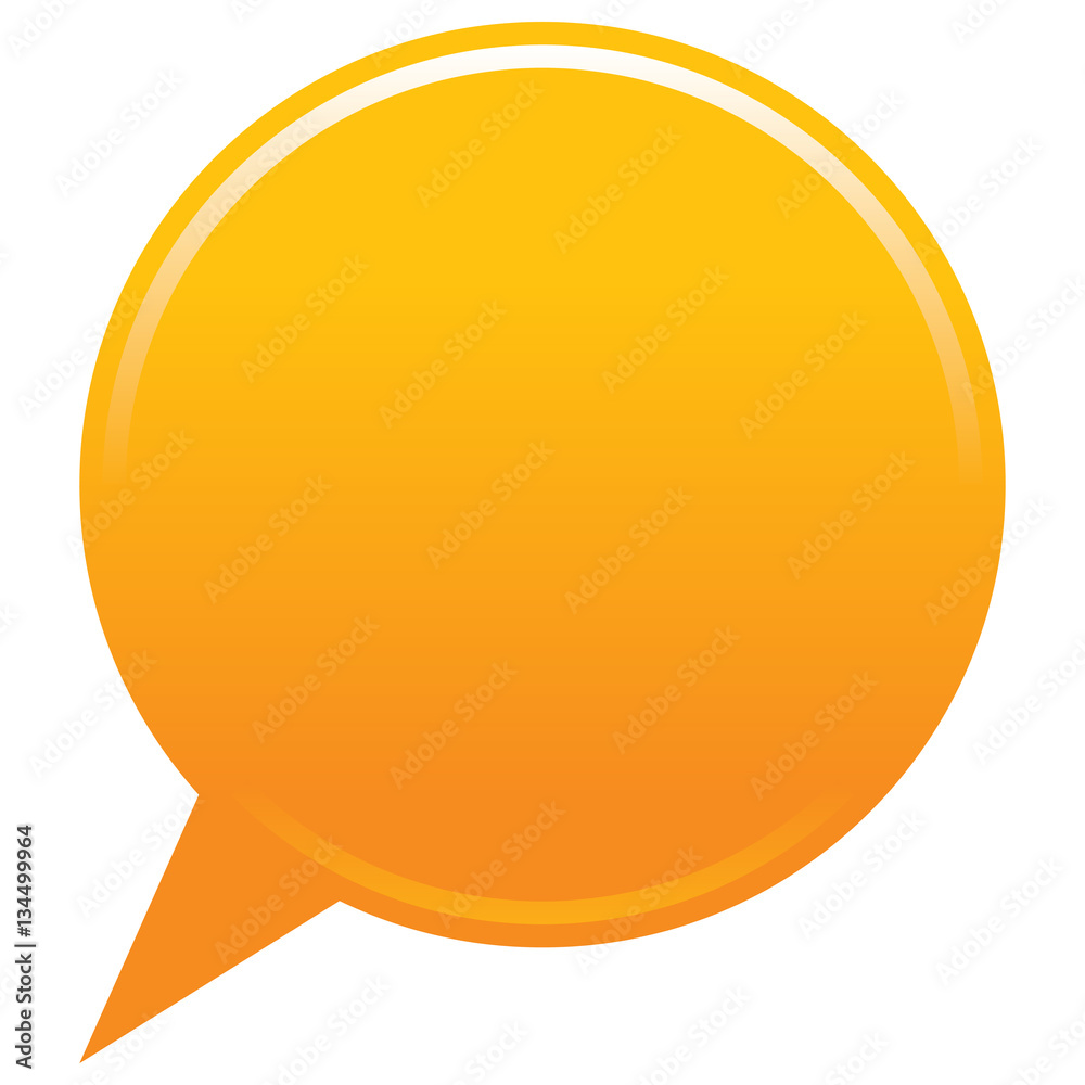 Blank map pin orange app icon Stock Vector | Adobe Stock