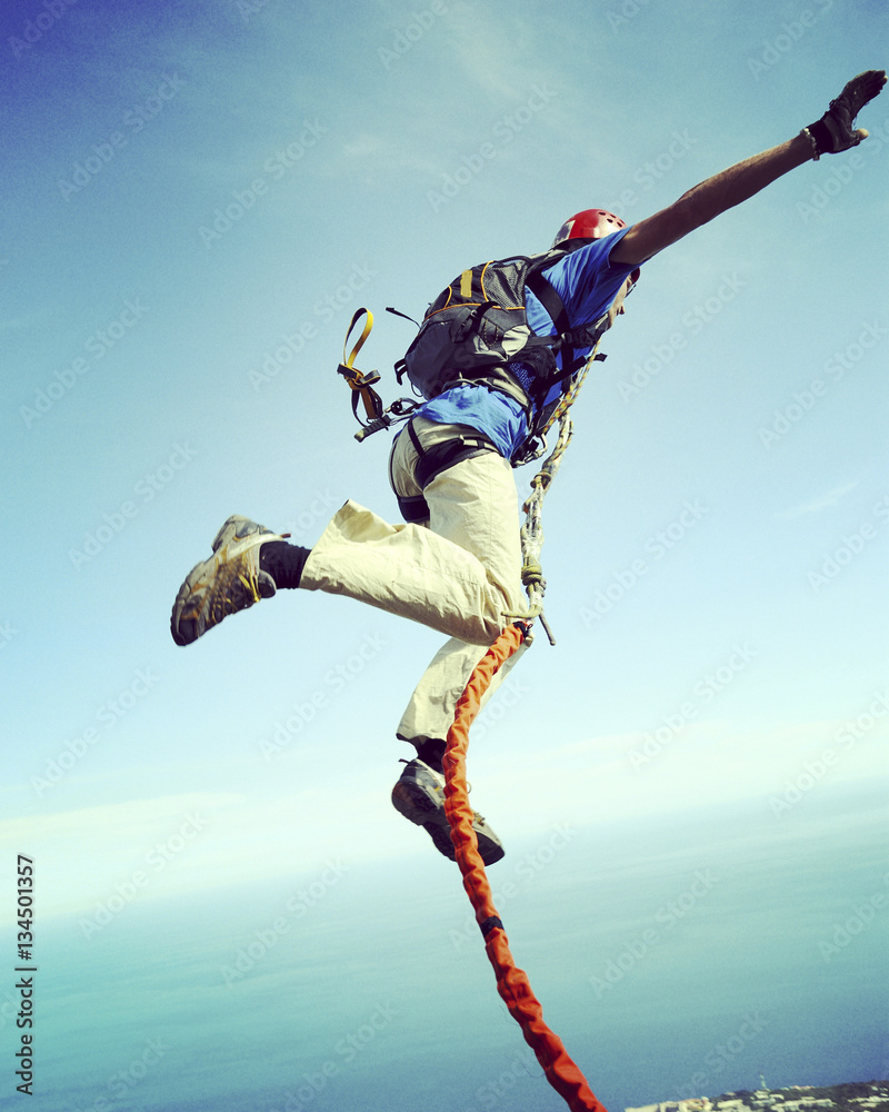 Rope jumping. Stock Photo | Adobe Stock