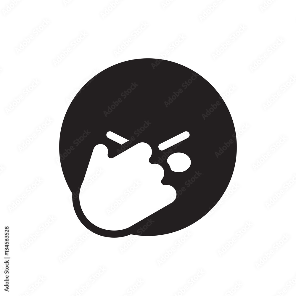 facepalm emoticon icon illustration Stock Vector | Adobe Stock