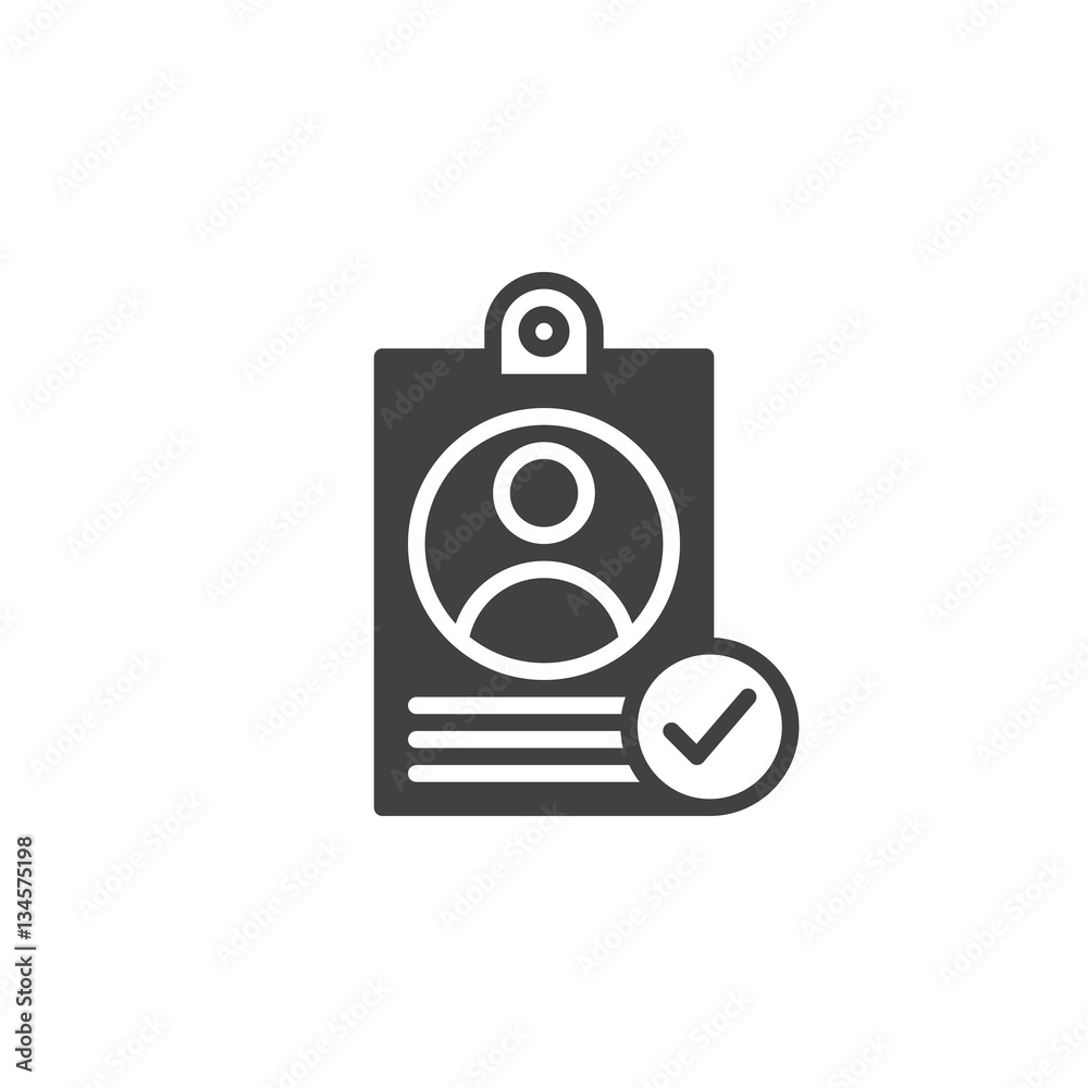 Personal Check Icon