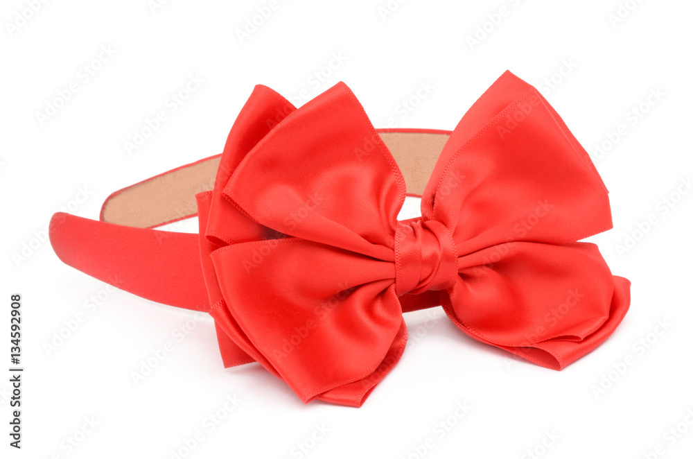Red hair band Stock-Foto | Adobe Stock