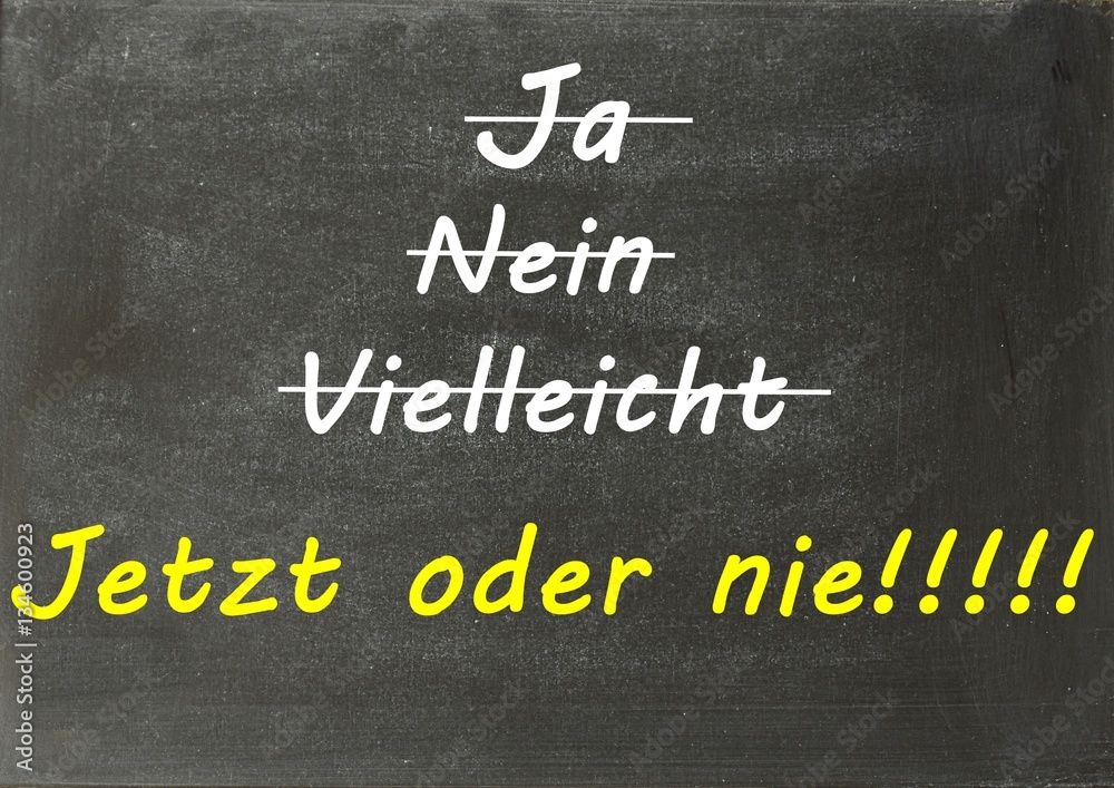 Jetzt oder nie Stock-Illustration | Adobe Stock Jetzt oder nie Stock-Illustration | Adobe Stock