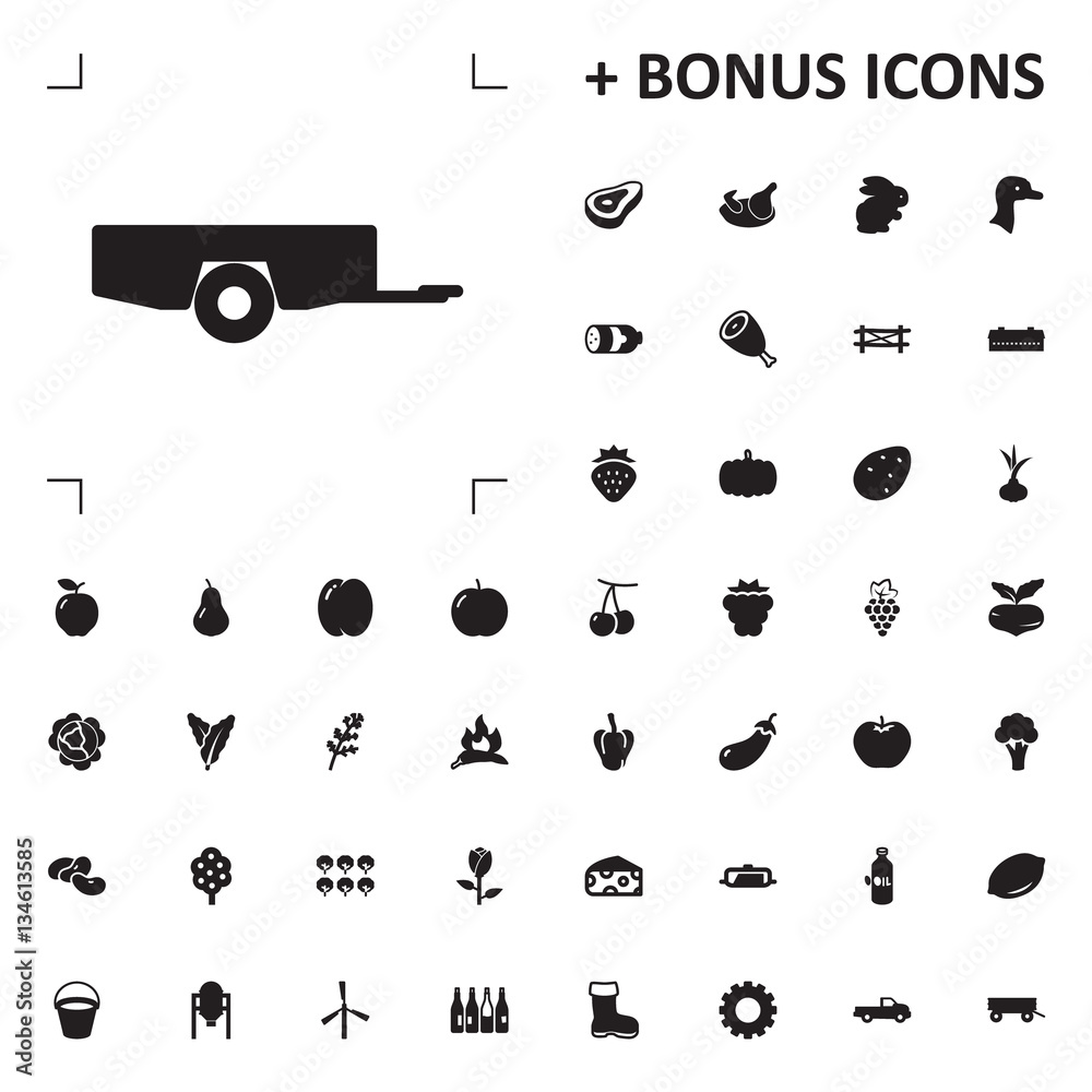 barrow icon illustration Stock Vector | Adobe Stock