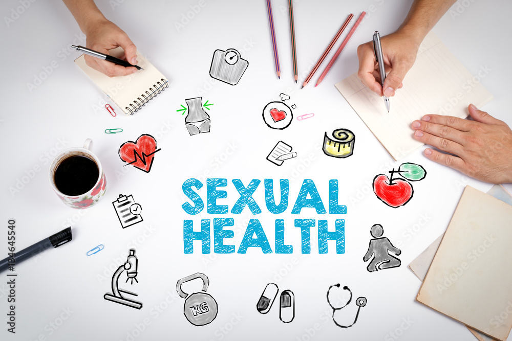 Sexual Health concept. Healty lifestyle background. The meeting at the ...