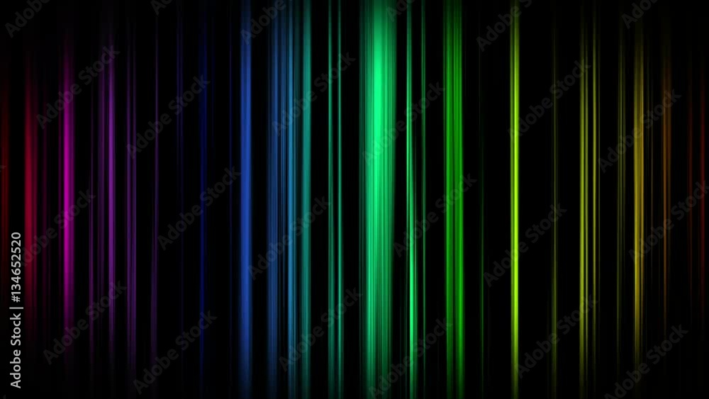 Color Spectrum Lines Stock Video | Adobe Stock