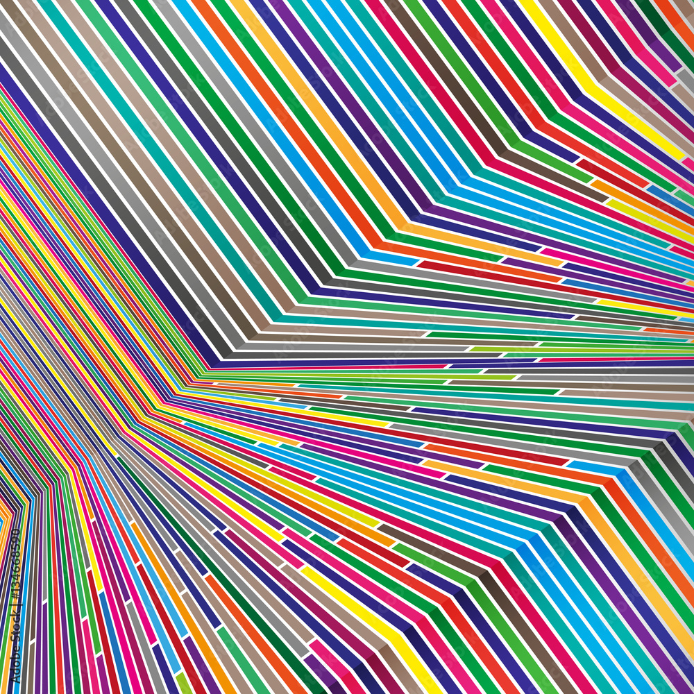 Abstract Color Lines