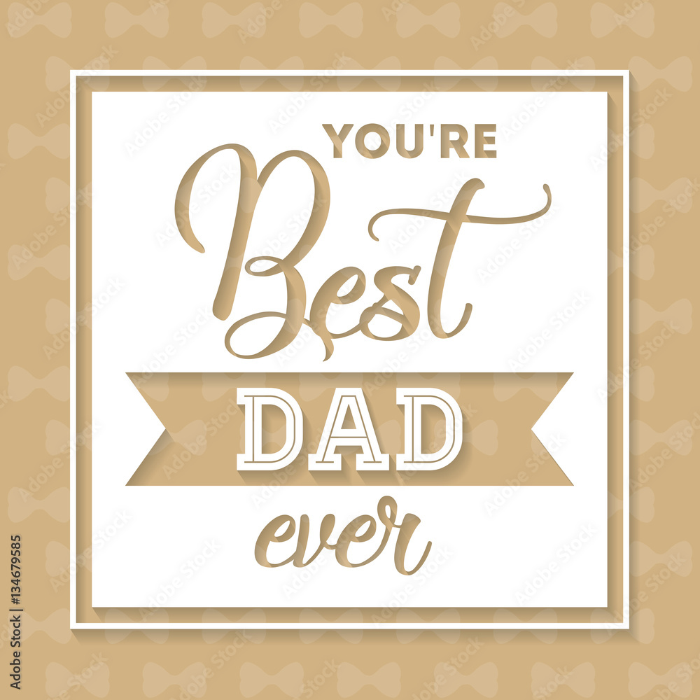 best dad ever happy fathers day letters emblem and related icons image ...