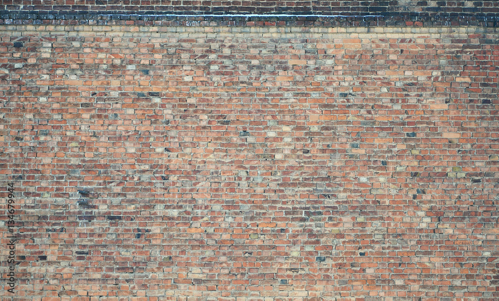 The texture of wall from a variety of old and dirty brick. Detailed ...